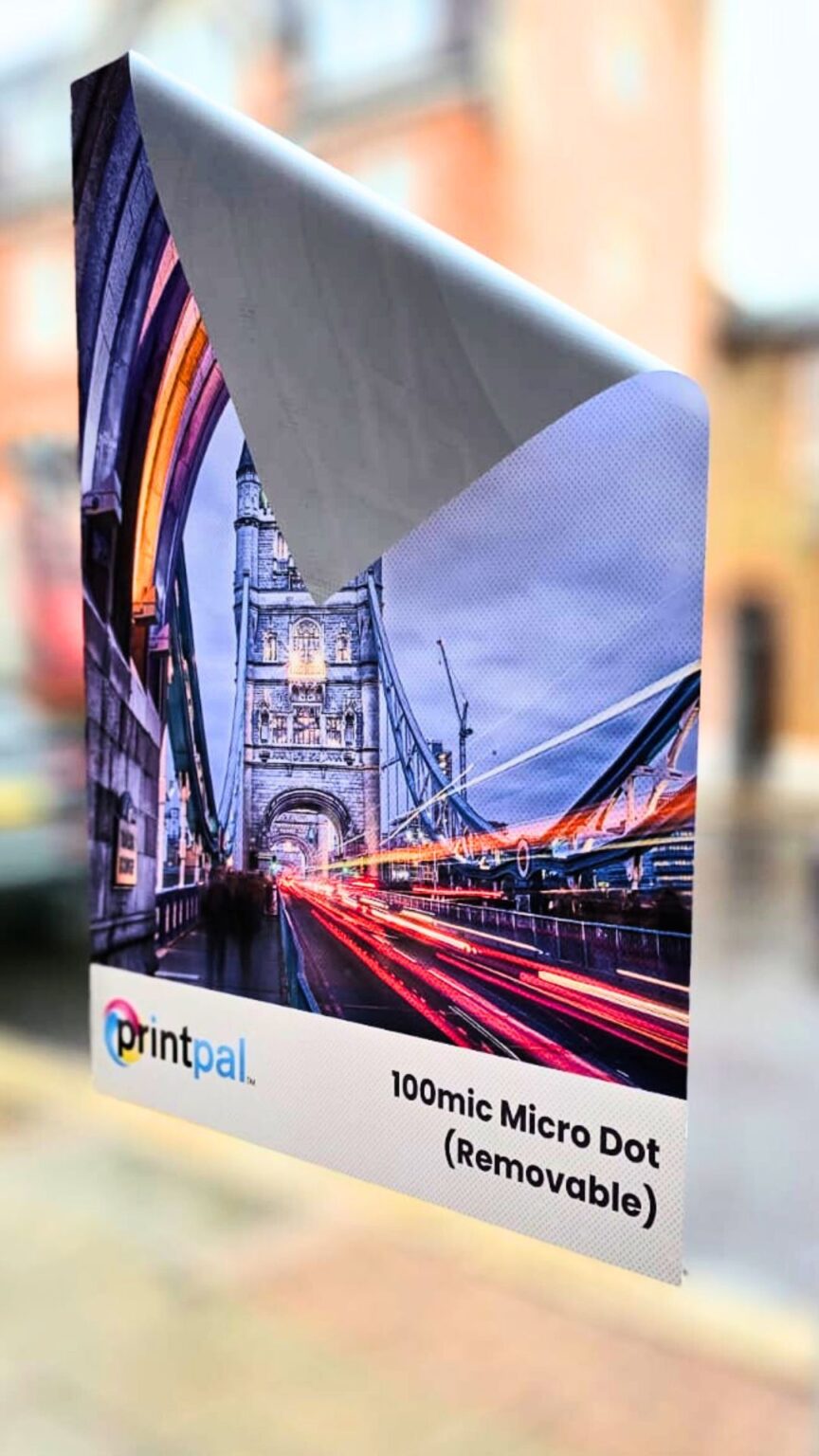 Custom Removable Vinyl Sticker Printing Services : Printpal® London